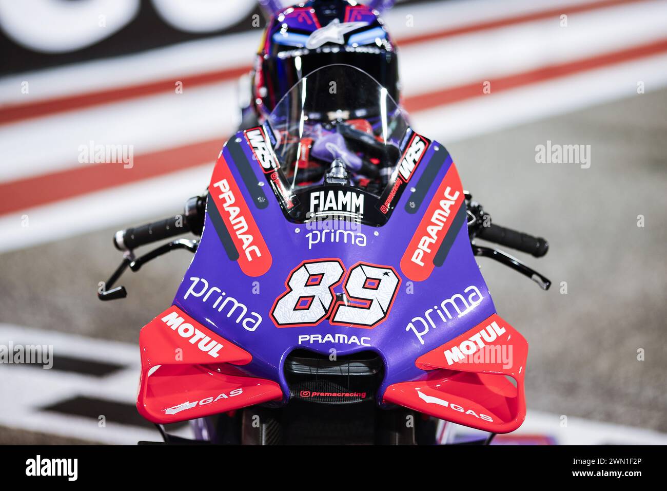 Moto GP Prima Pramac Racing presentation with Jorge Martin, portrait at ...