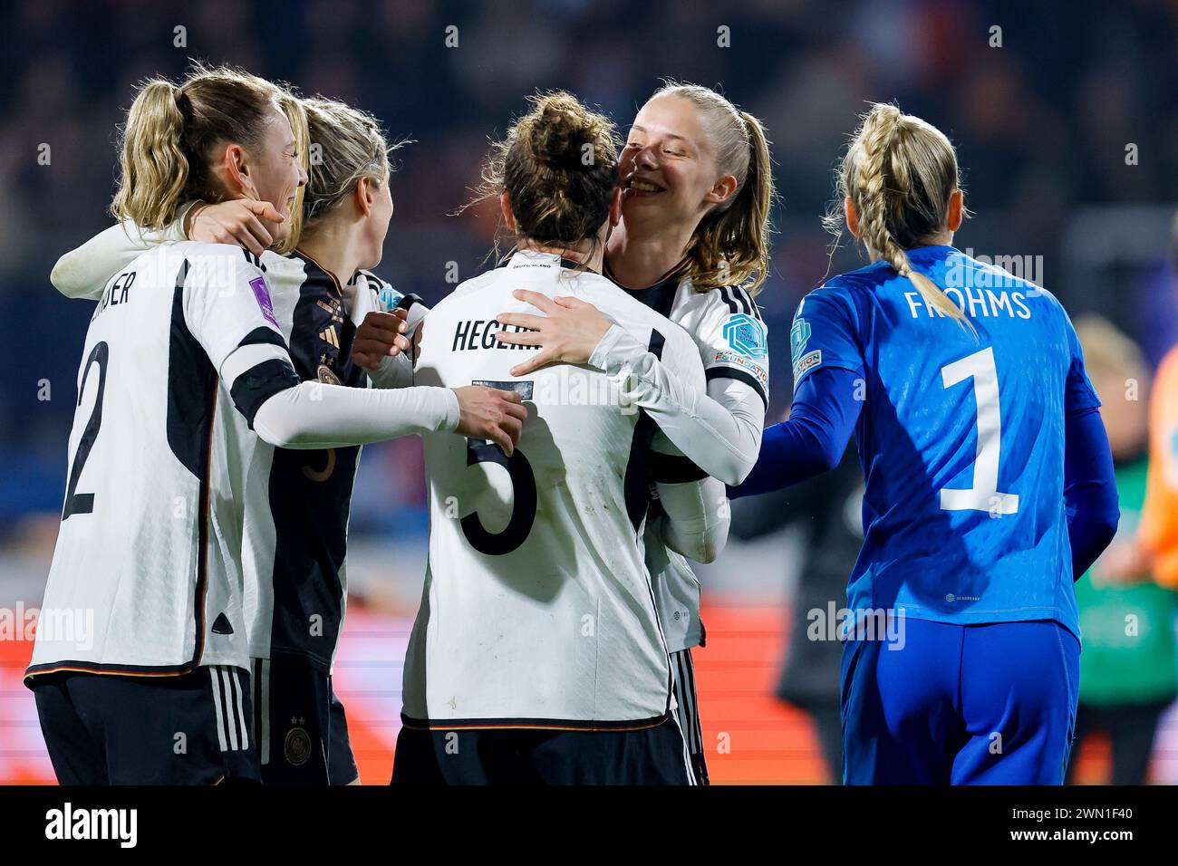 HEERENVEEN, NETHERLANDS - FEBRUARY 28: Marina Hegering (Germany ...