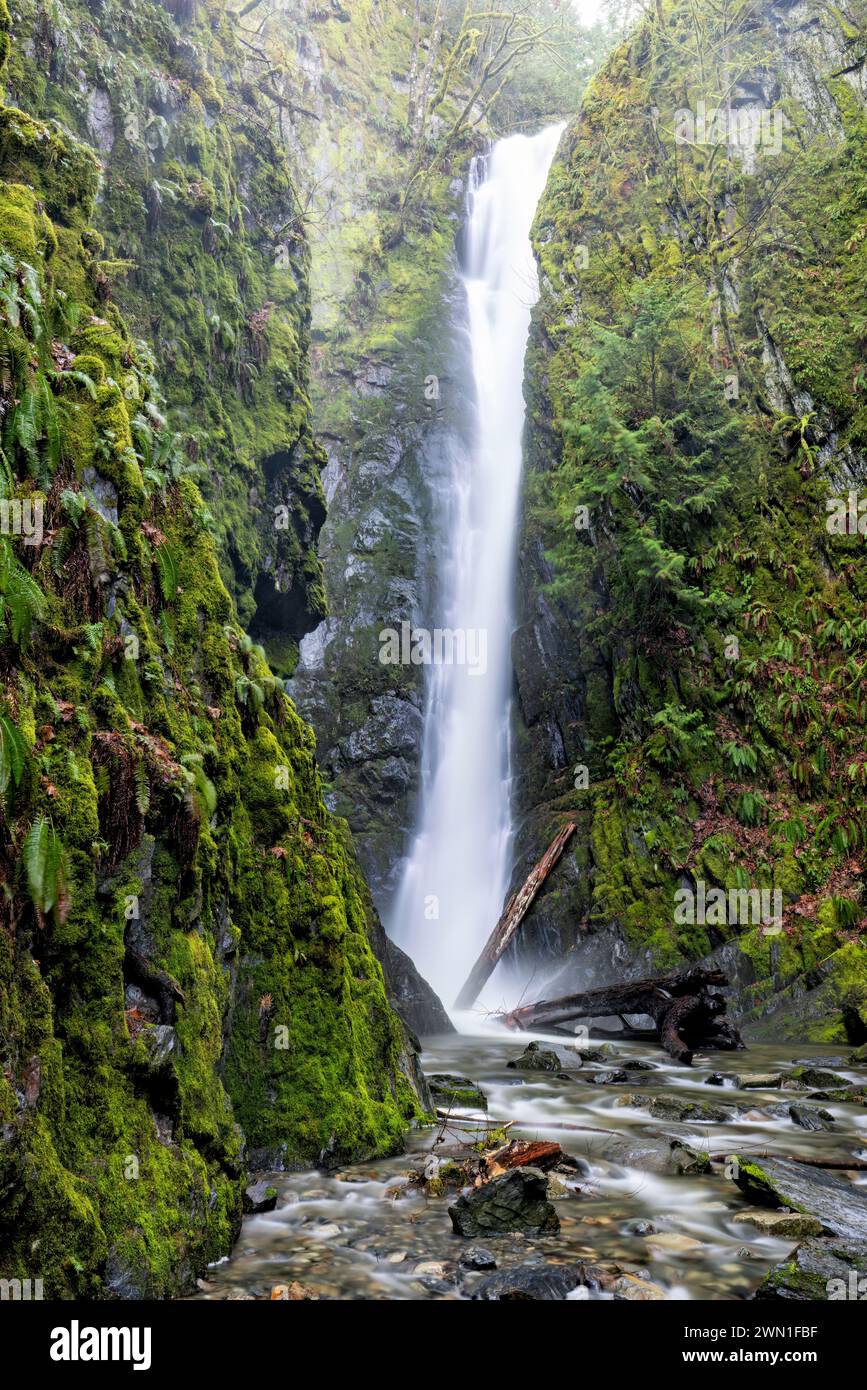Niagara Falls in winter - Goldstream Provincial Park near Victoria ...
