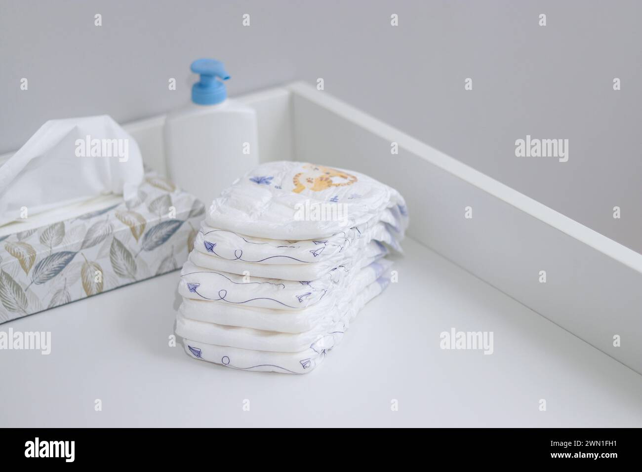 Diaper arrangement hi-res stock photography and images - Alamy