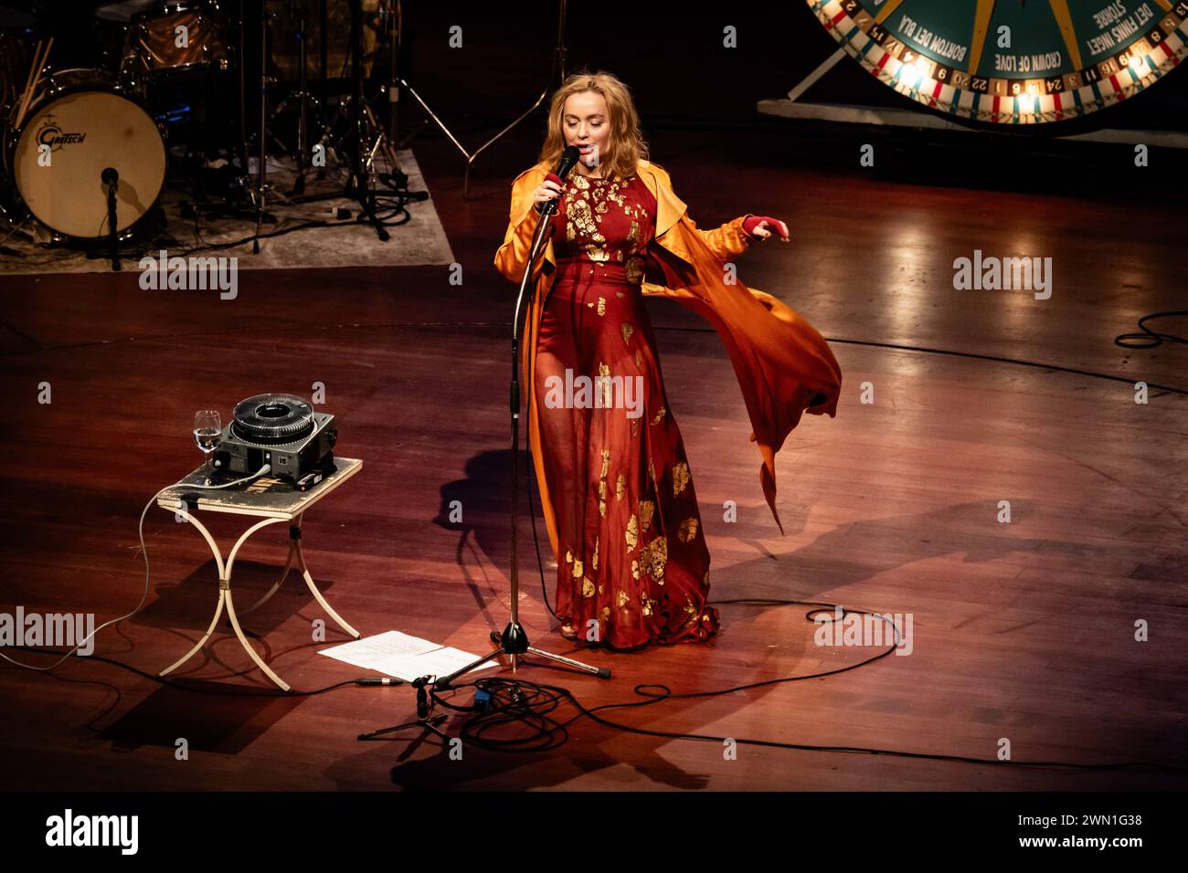 Copenhagen, Denmark. 28th Feb, 2024. The Swedish singer and songwriter ...
