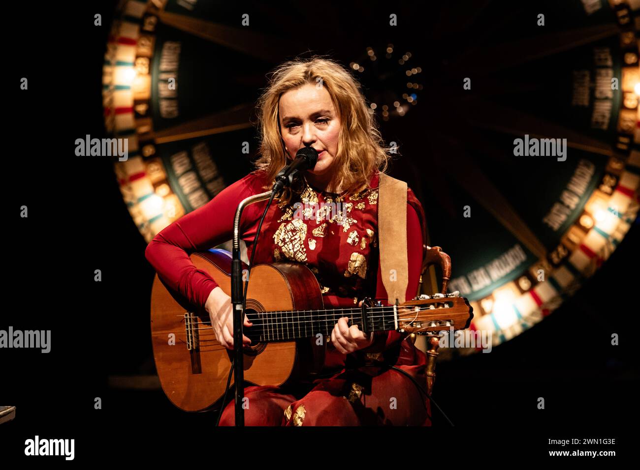 Copenhagen, Denmark. 28th Feb, 2024. The Swedish singer and songwriter ...