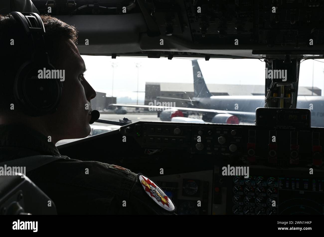 U.S. Air Force Maj. Stephen Conroy, a KC-135 Stratotanker pilot ...