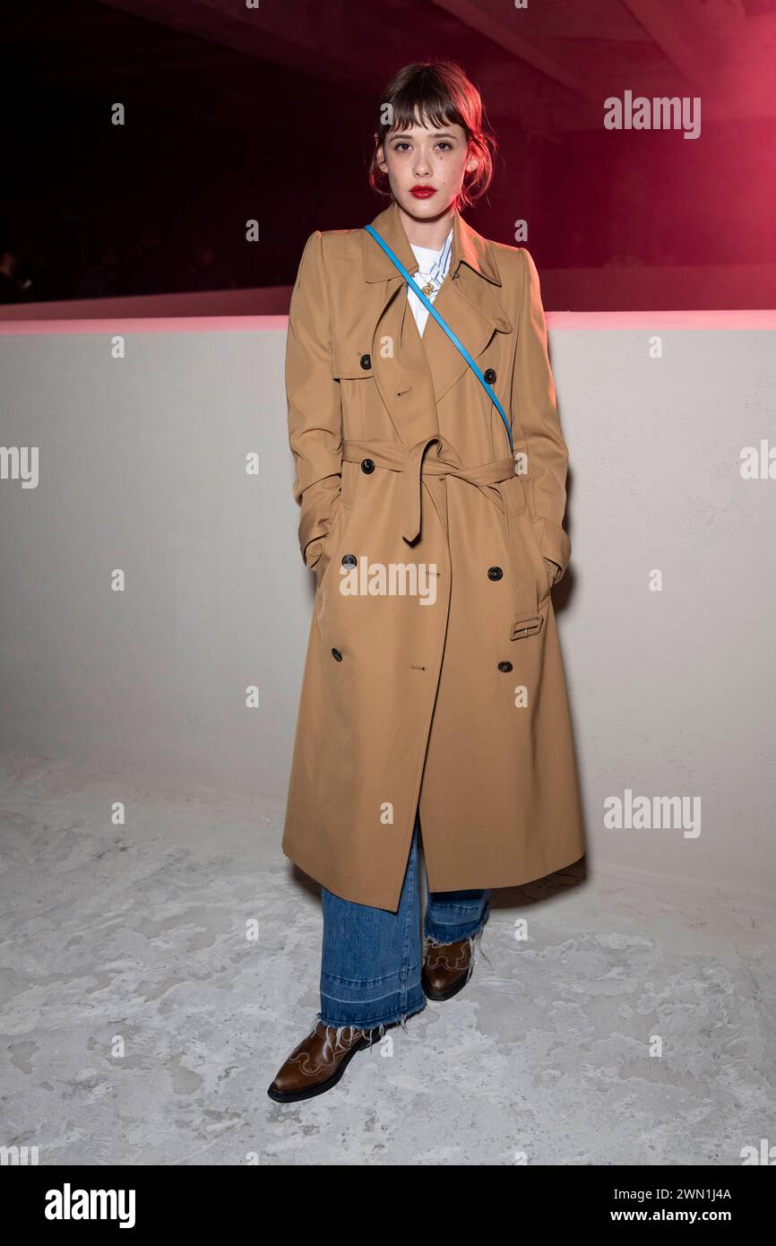 Mathilde Warnier attends the Dries Van Noten Fall/Winter 2024-2025 ...
