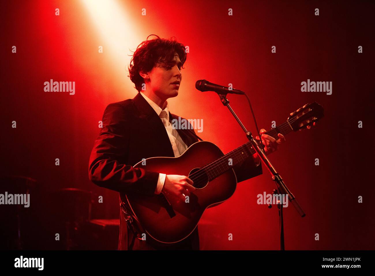 German singer and songwriter, Luke Noa, performing live at the Lido in ...
