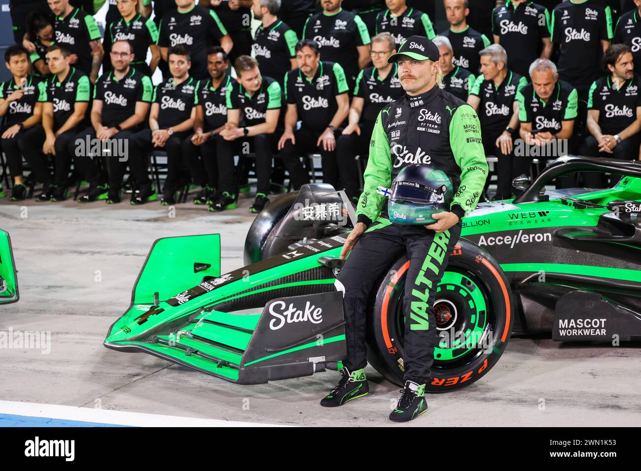 BOTTAS Valtteri (fin), Stake F1 Team Kick Sauber C44, portrait during ...