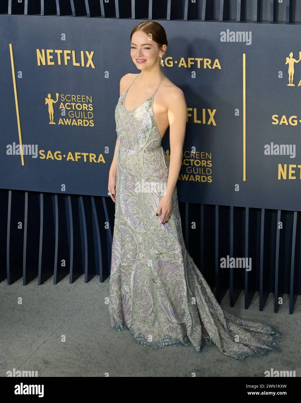 Los ANgeles, California, USA. 24th Feb, 2024. Emma Stone. 30th Annual ...