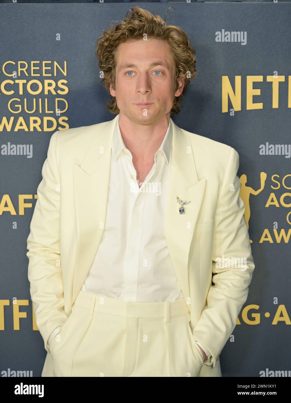 Los ANgeles, California, USA. 24th Feb, 2024. Jeremy Allen White. 30th ...
