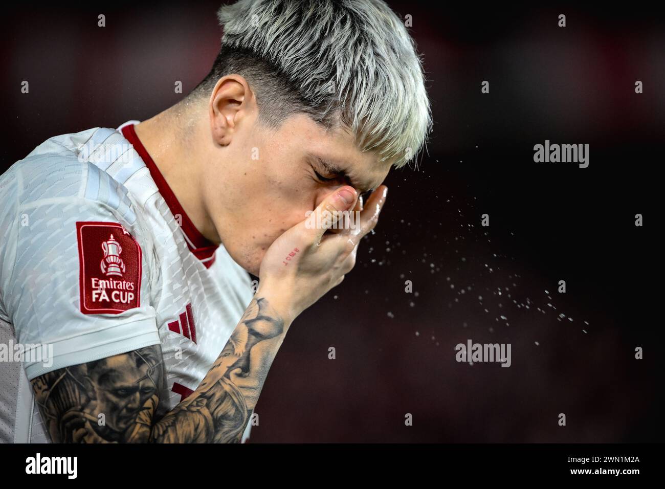 Garnacho fa cup hi-res stock photography and images - Alamy