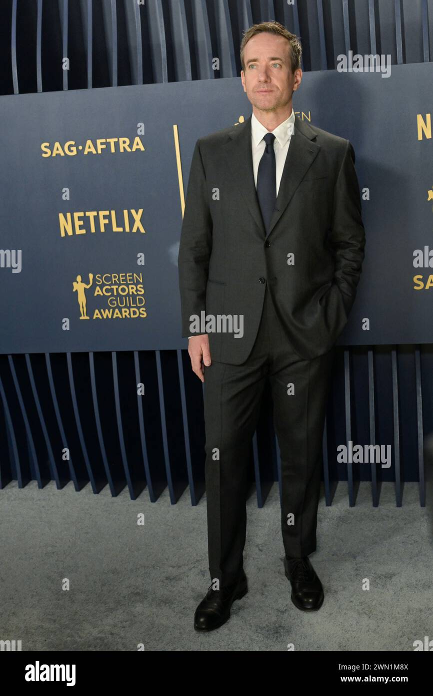 Los ANgeles, California, USA. 24th Feb, 2024. Matthew Macfadyen. 30th ...