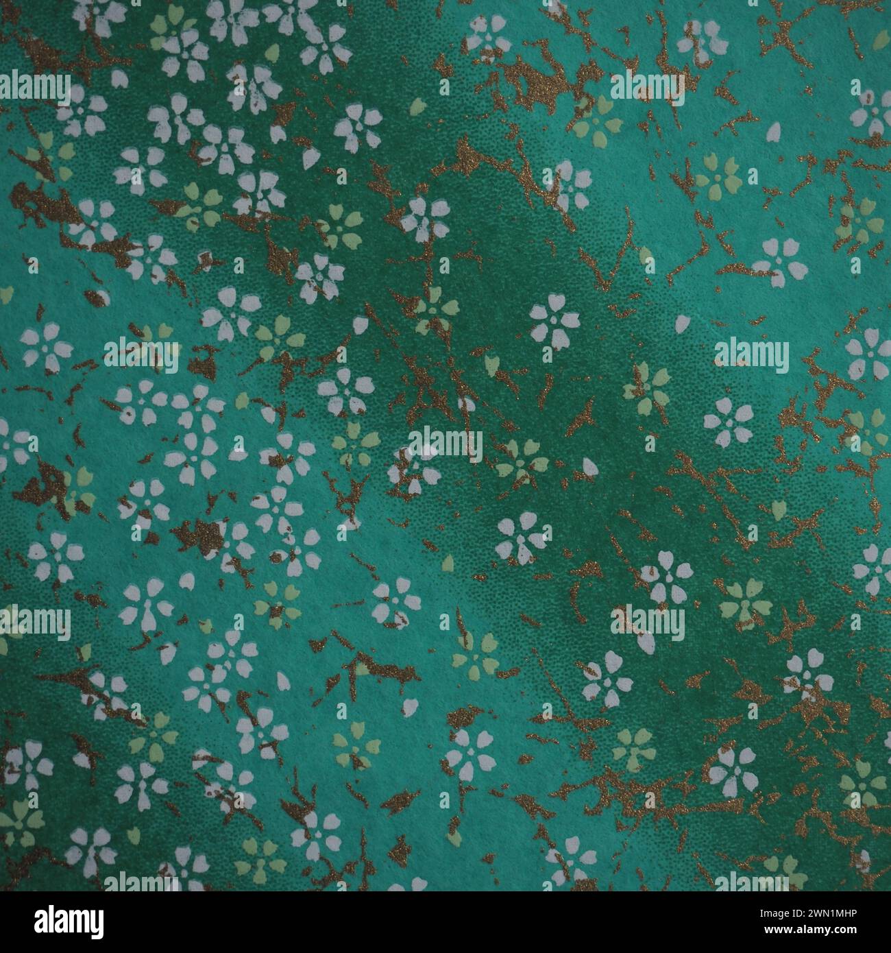 Traditional Japanese patterns -floral, spring themes Stock Photo - Alamy