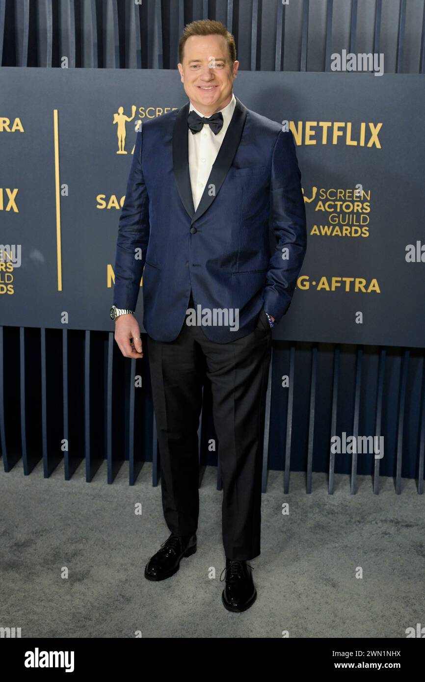 Los ANgeles, California, USA. 24th Feb, 2024. Brendan Fraser. 30th ...