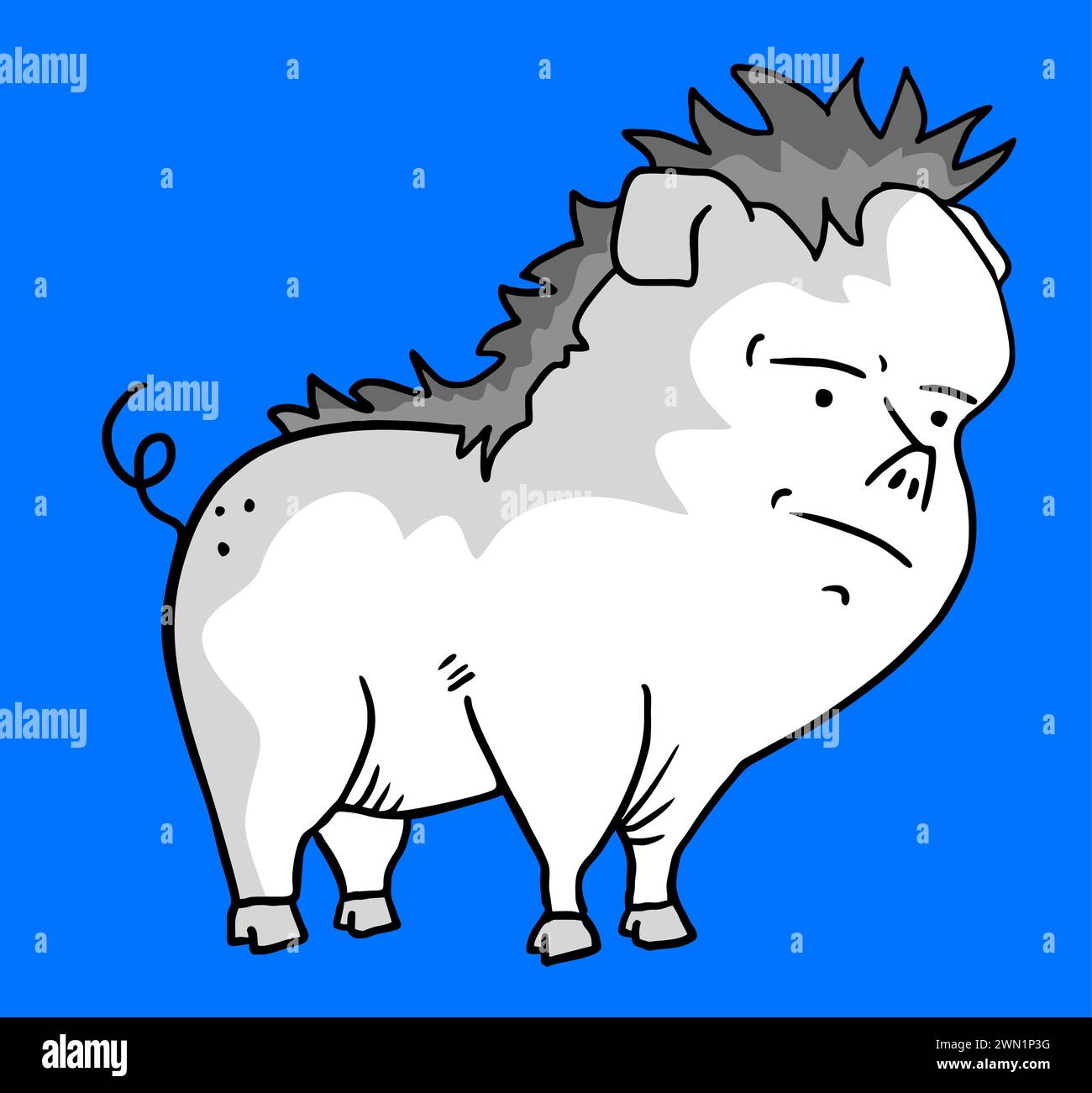 Puppet pig Stock Vector Images - Alamy