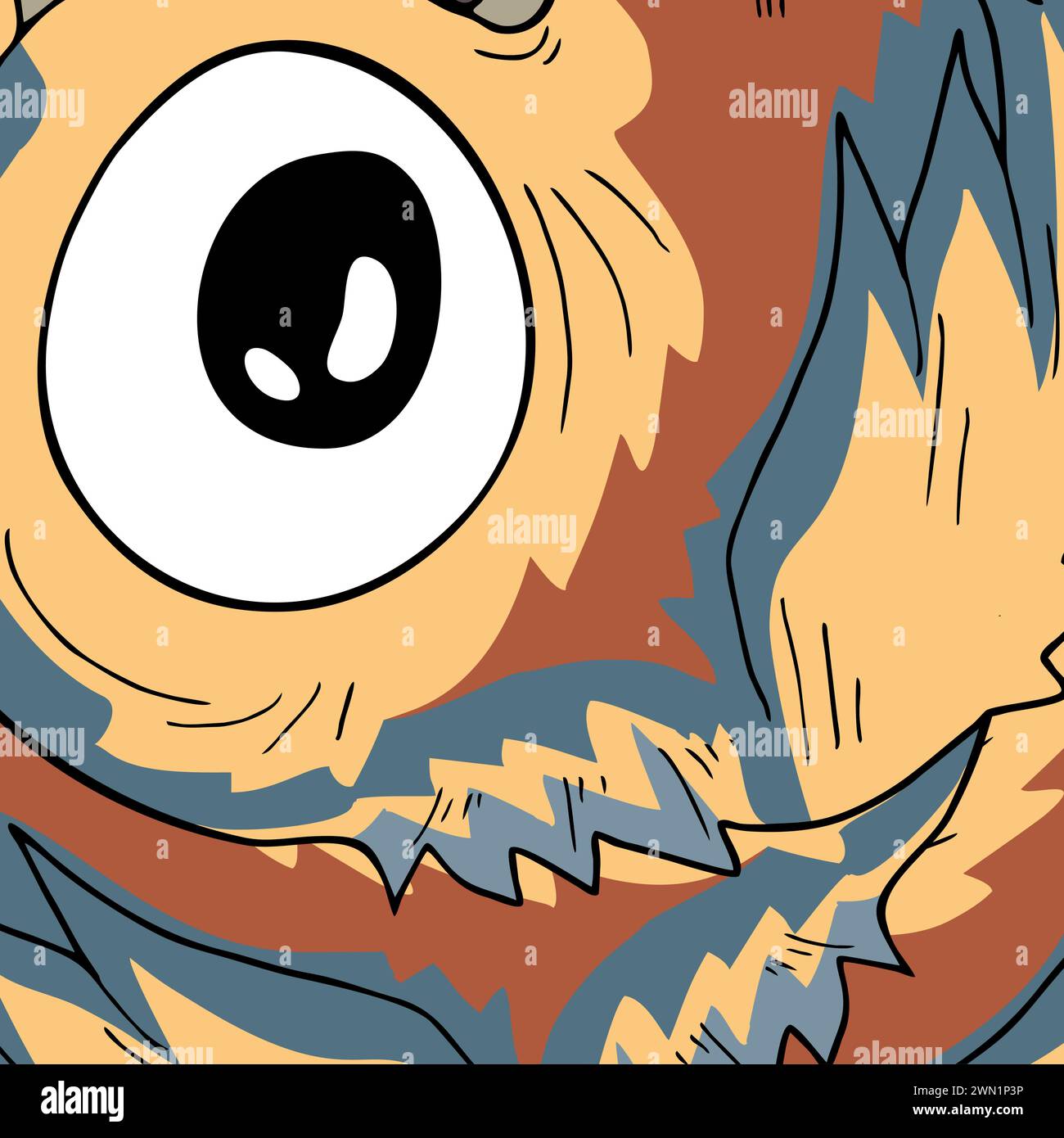 Modern abstract art eye Stock Vector Images - Alamy