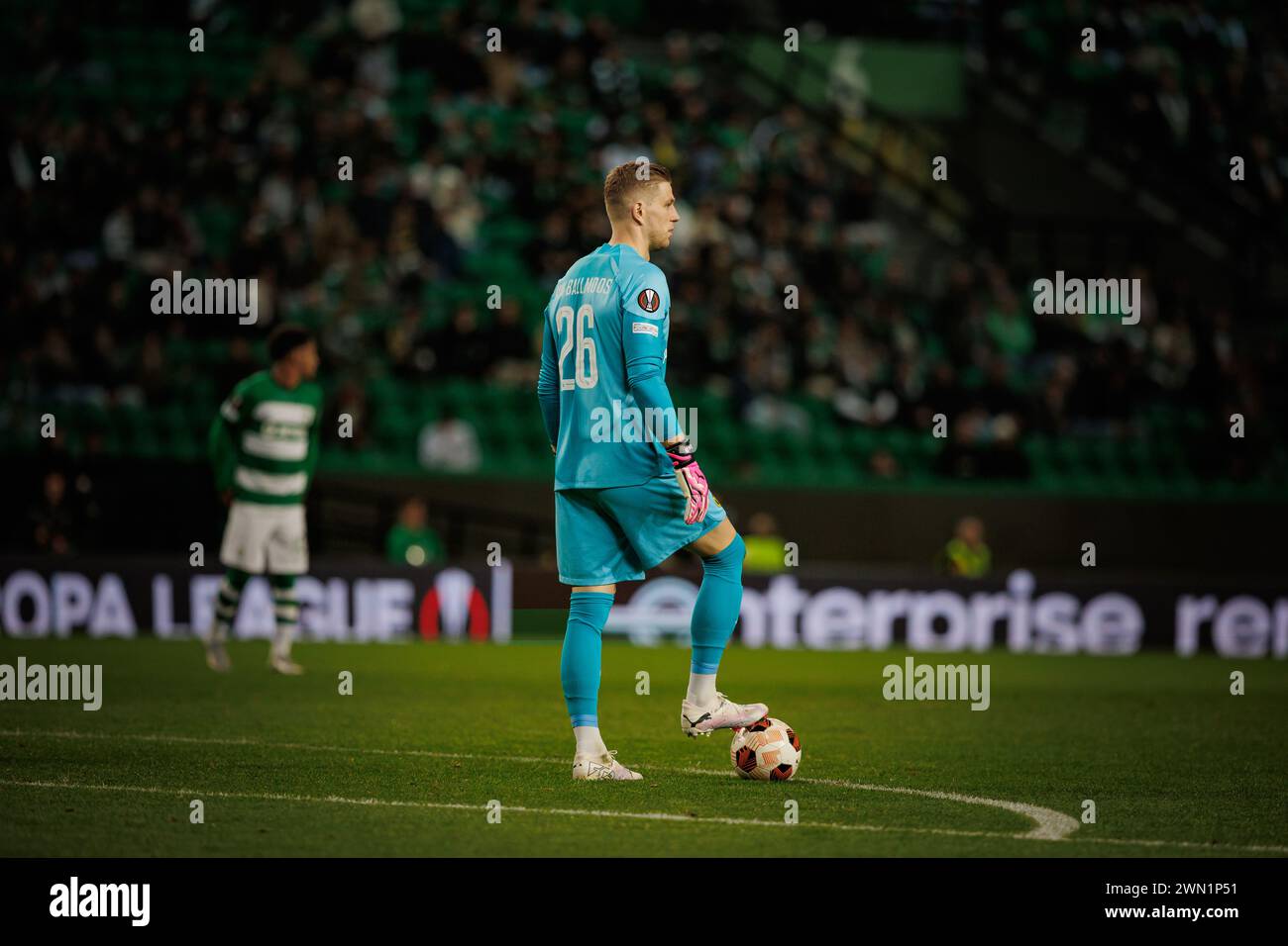 David von Ballmoos during UEFA Europa League 23/24 game between ...
