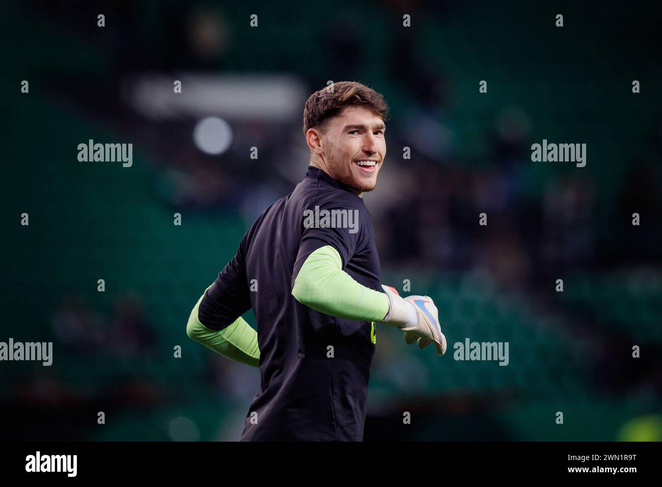 Franco Israel during UEFA Europa League 23/24 game between Sporting CP ...