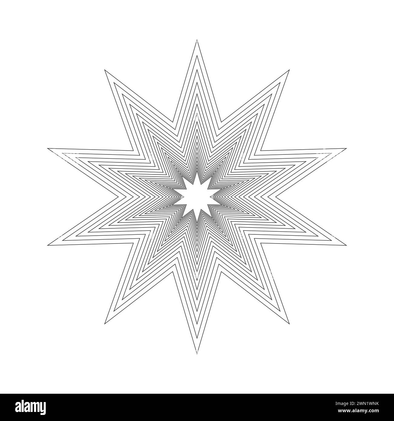 Geometric star pattern hi-res stock photography and images - Alamy