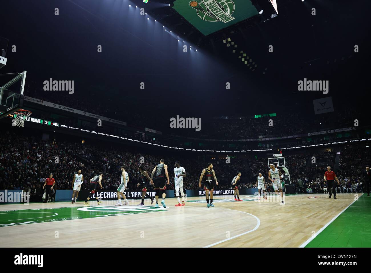 Illustration during the French championship Betclic Elite basketball ...