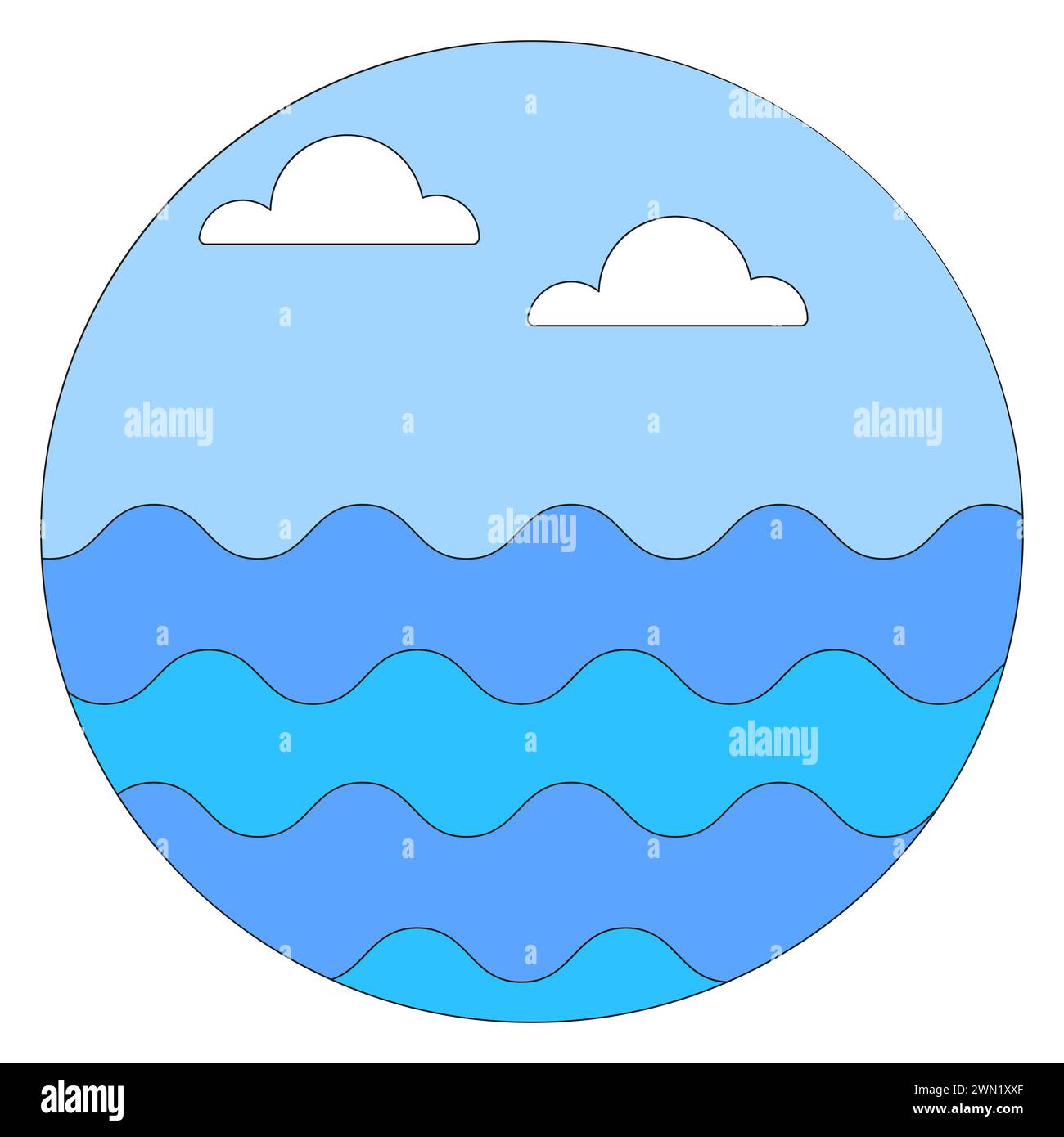 Biblical creation narrative Stock Vector Images - Alamy