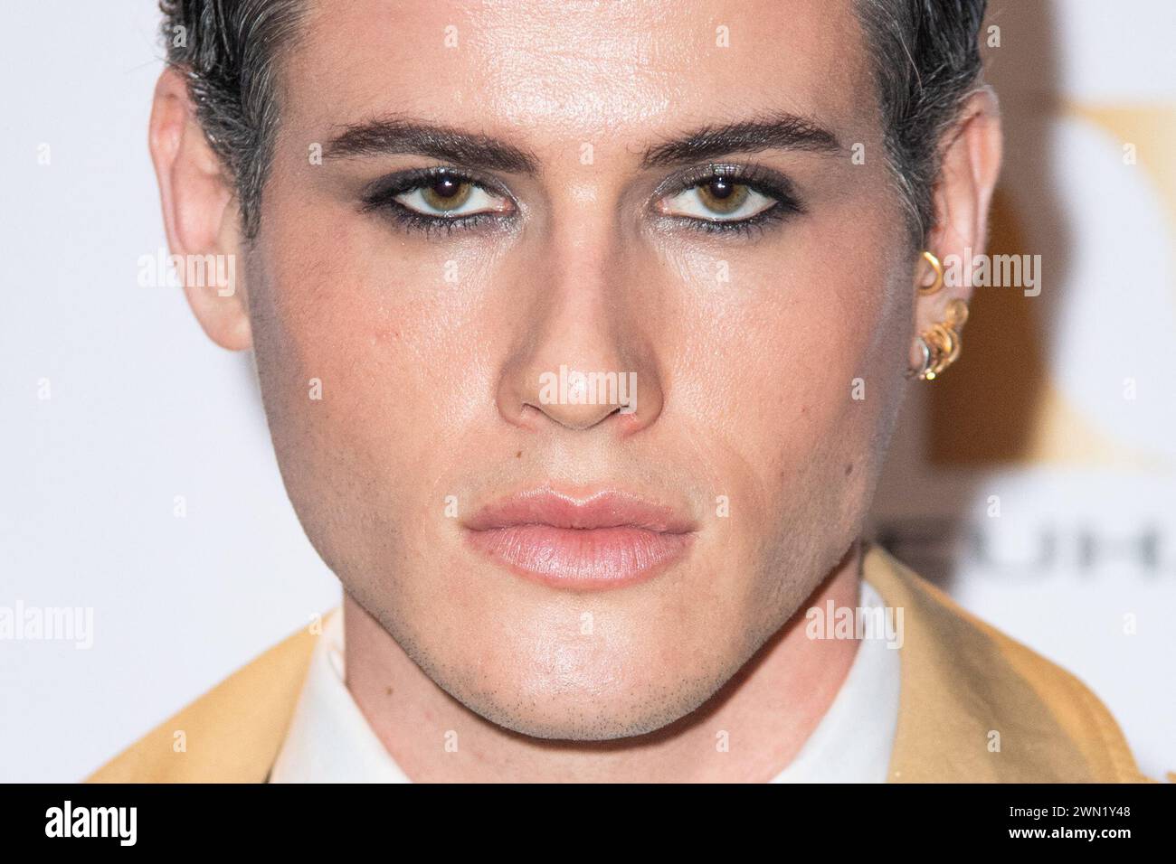 Paris, France. 28th Feb, 2024. Raphael Say attending the Christophe ...