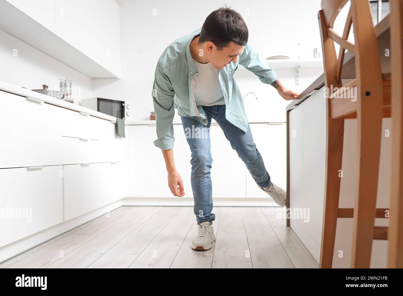 Man tripping hi-res stock photography and images - Alamy