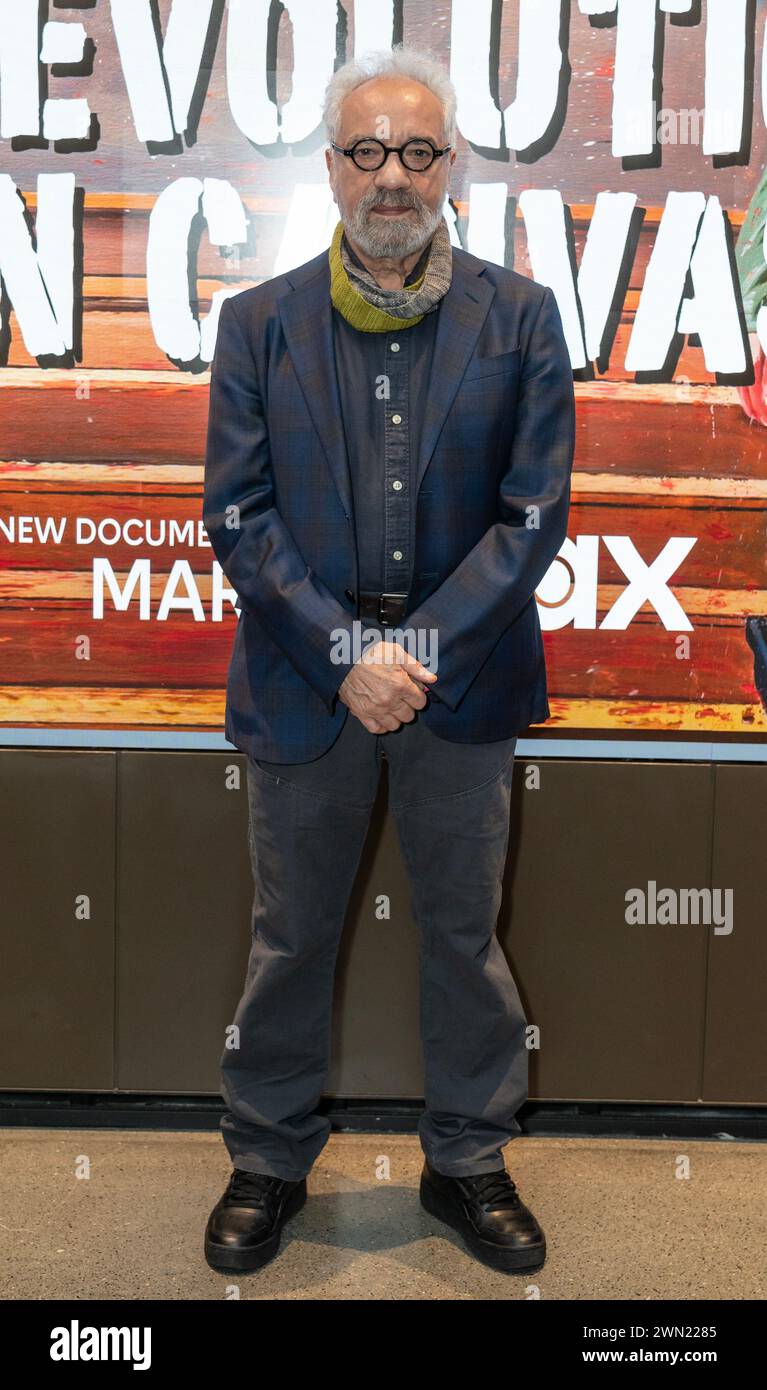 Nicky Nodjoumi attends premiere of HBO’s A Revolution on Canvas at ...