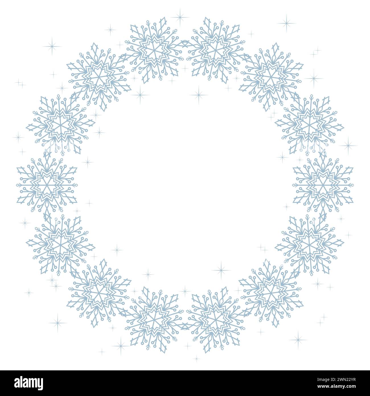 Beautiful blue christmas gift Stock Vector Images - Alamy