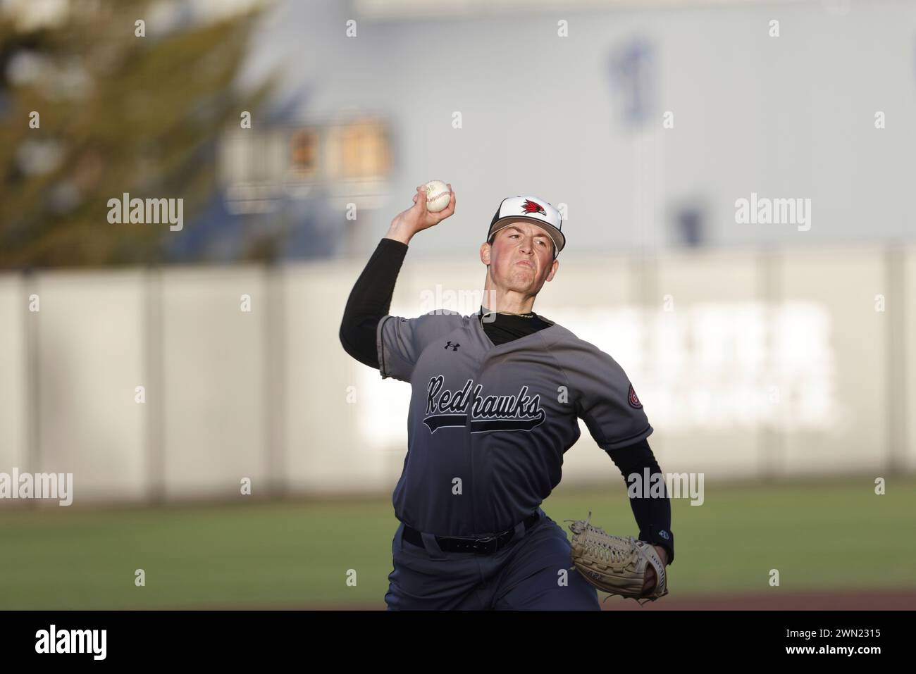Southeast Missouri State pitcher Sam Heyman (19) during an NCAA college ...