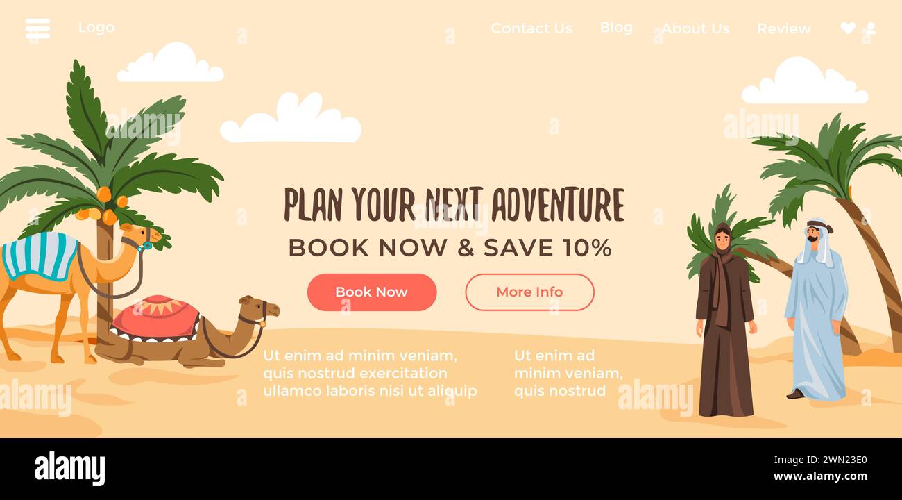 Adventure in egypt Stock Vector Images - Alamy