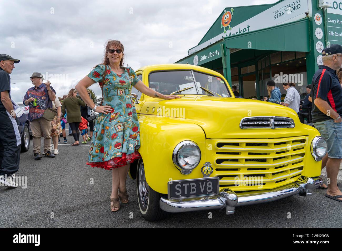 Classic Vintage, Custom, American Cars on display in Taranaki New ...