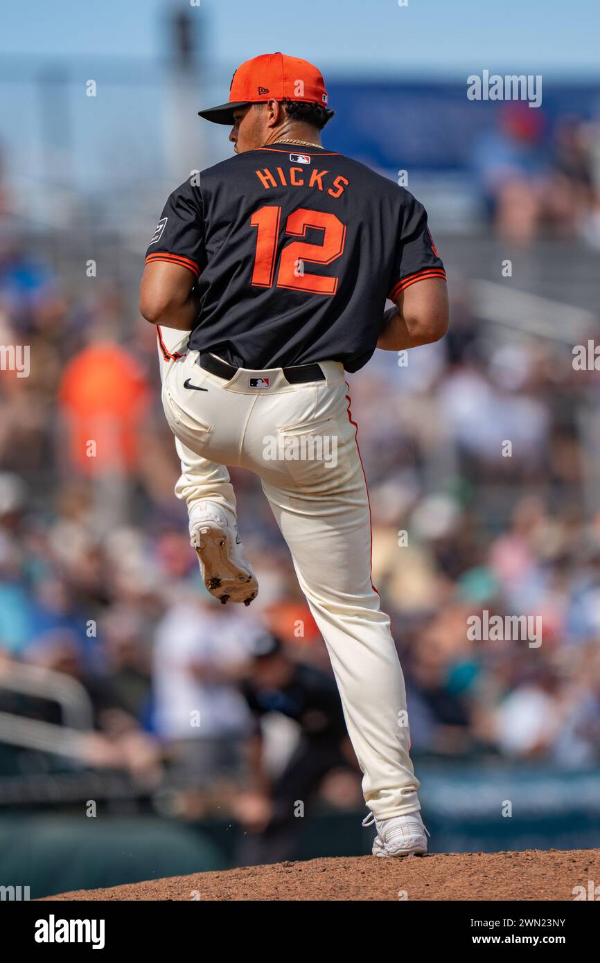 Scottsdale, United States. 27th Feb, 2024. San Francisco Giants ...