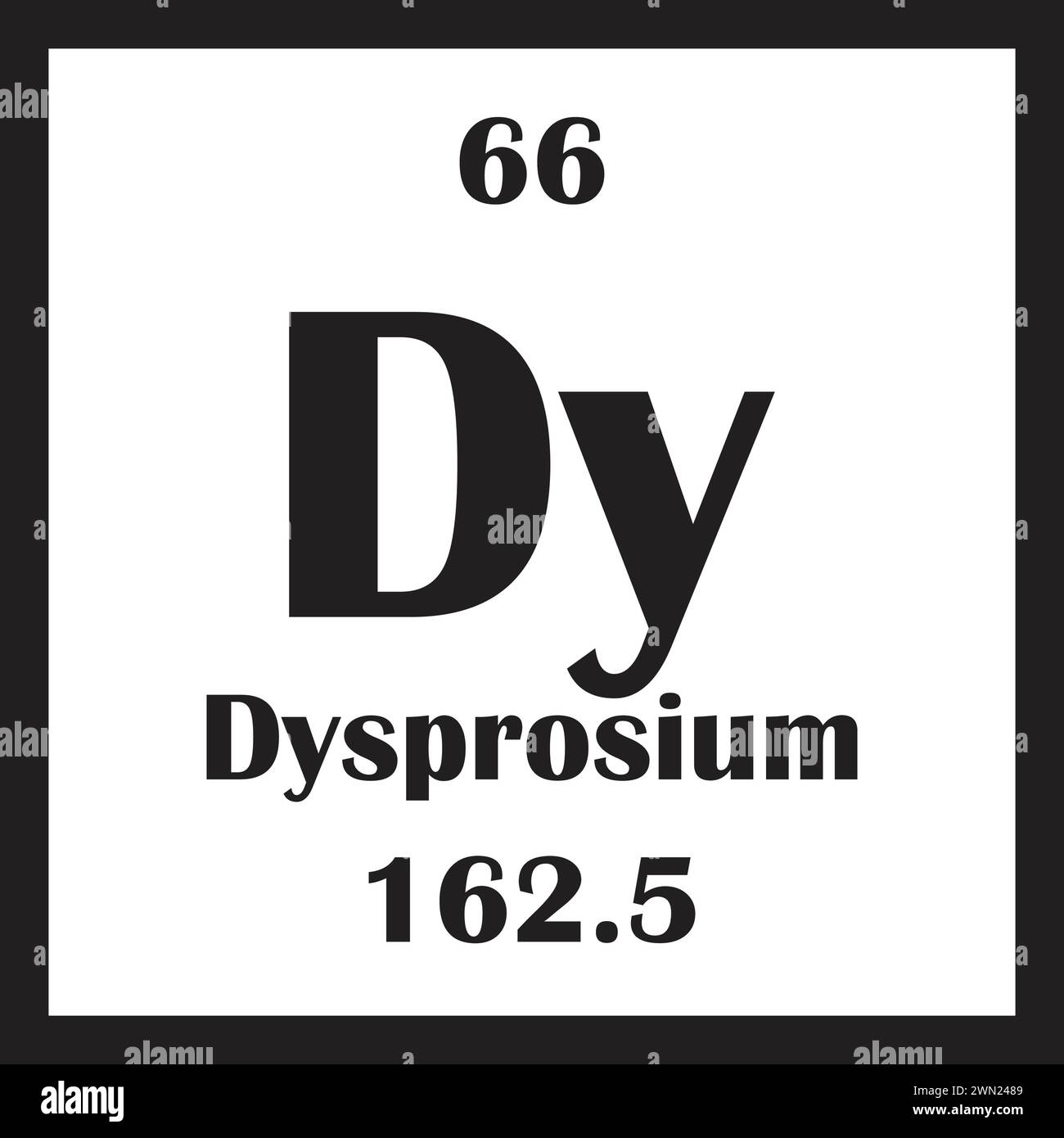 Dysprosium Stock Vector Images - Alamy