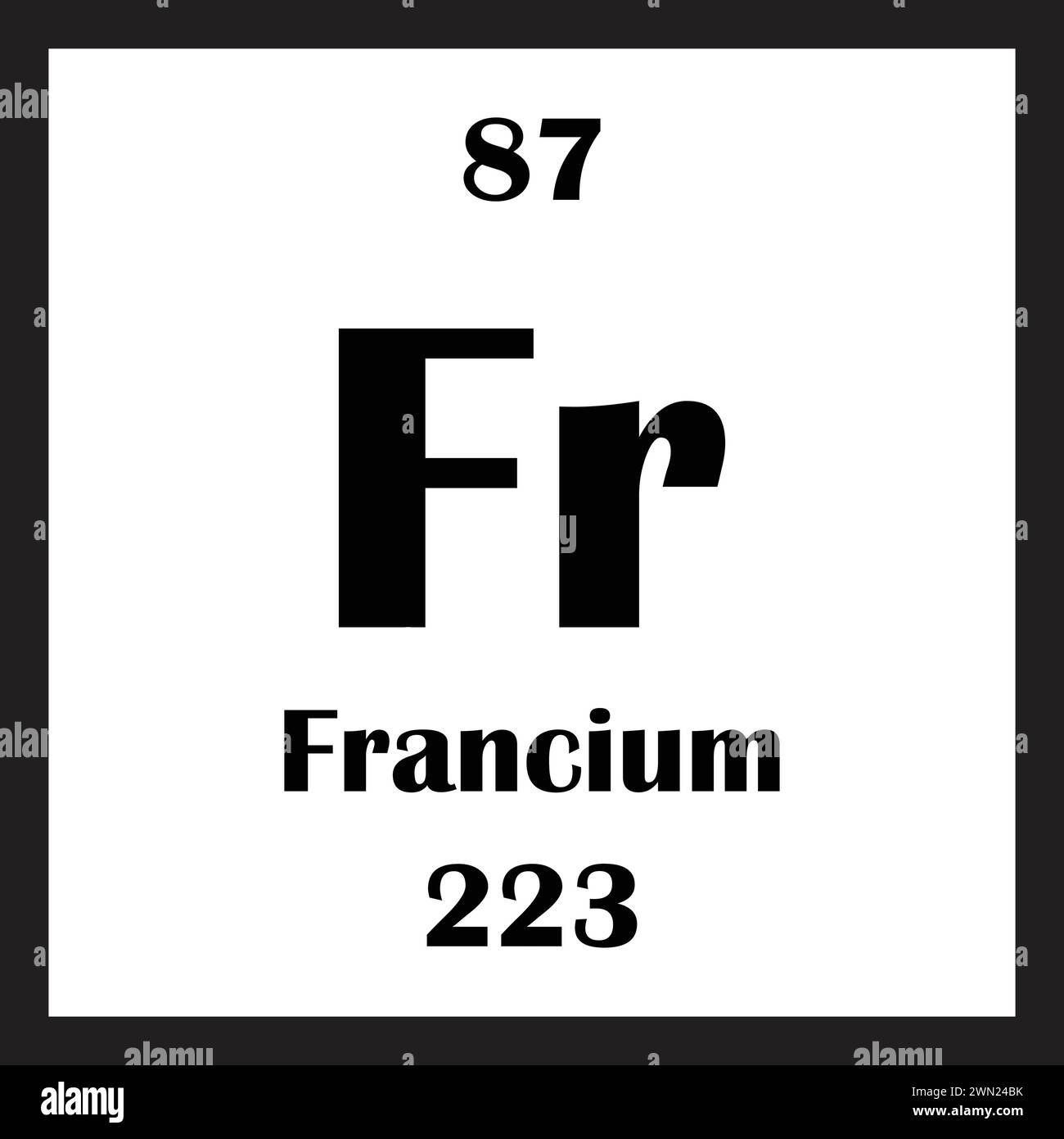 Francium hi-res stock photography and images - Alamy