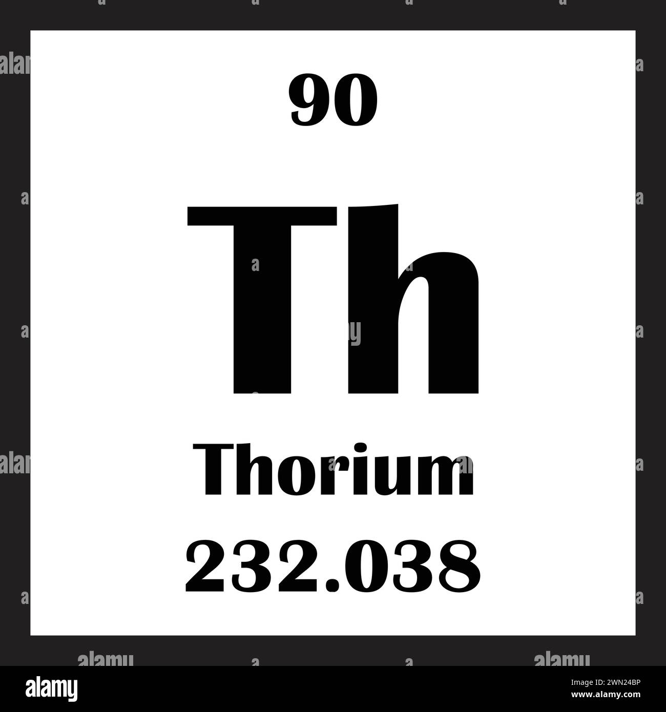 Thorium symbol hi-res stock photography and images - Alamy