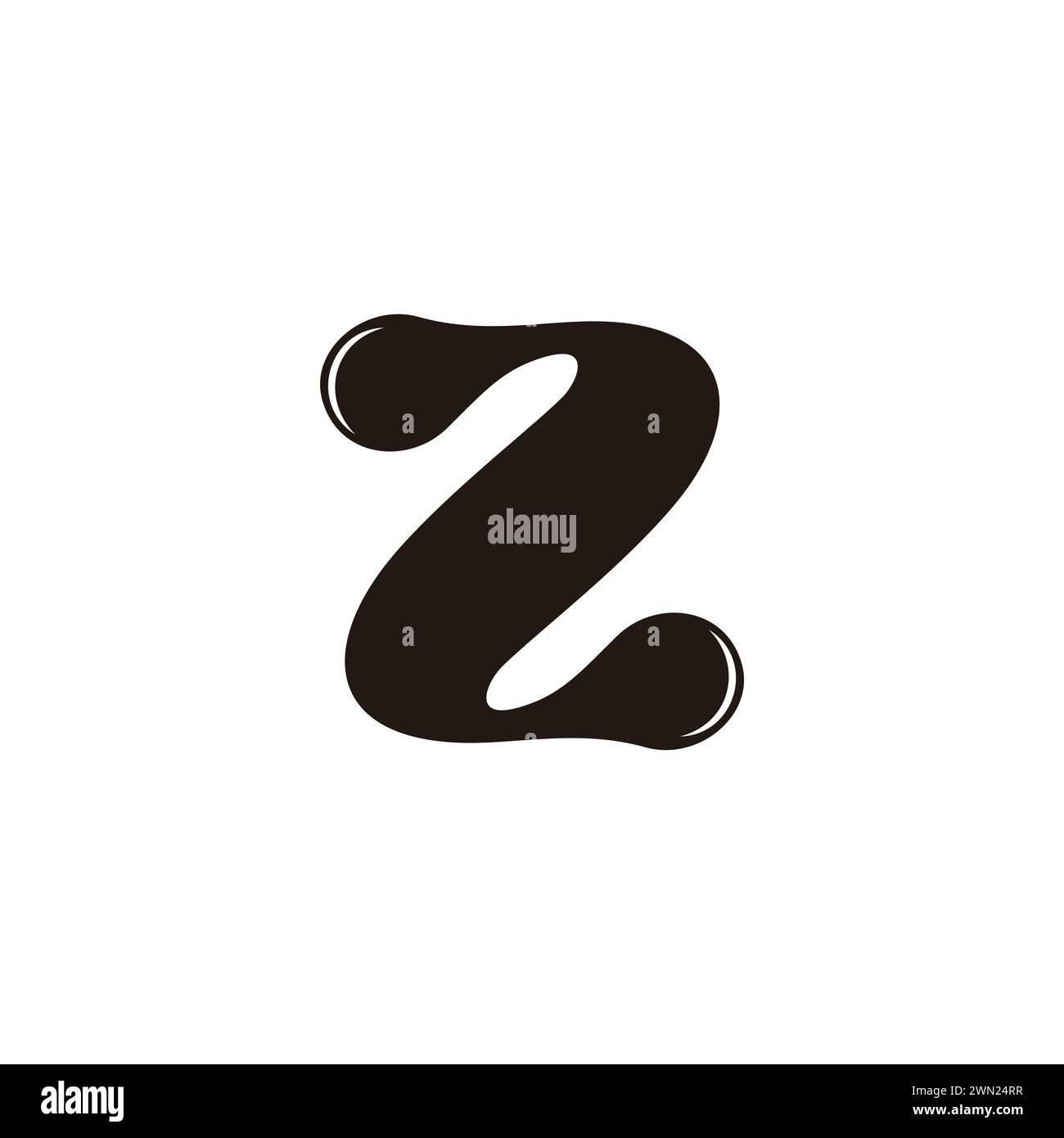 letter z oil water curves logo vector Stock Vector Image & Art - Alamy