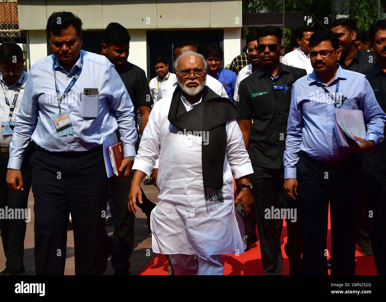 Mumbai, India. 28th Feb, 2024. MUMBAI, INDIA - FEBRUARY 28: NCP (Ajit ...