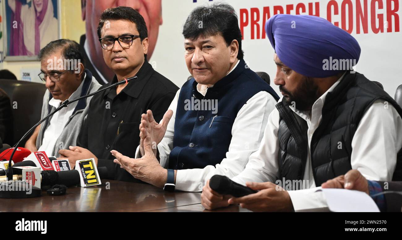 NEW DELHI, INDIA - FEBRUARY 28: Delhi State President Arvinder Singh ...