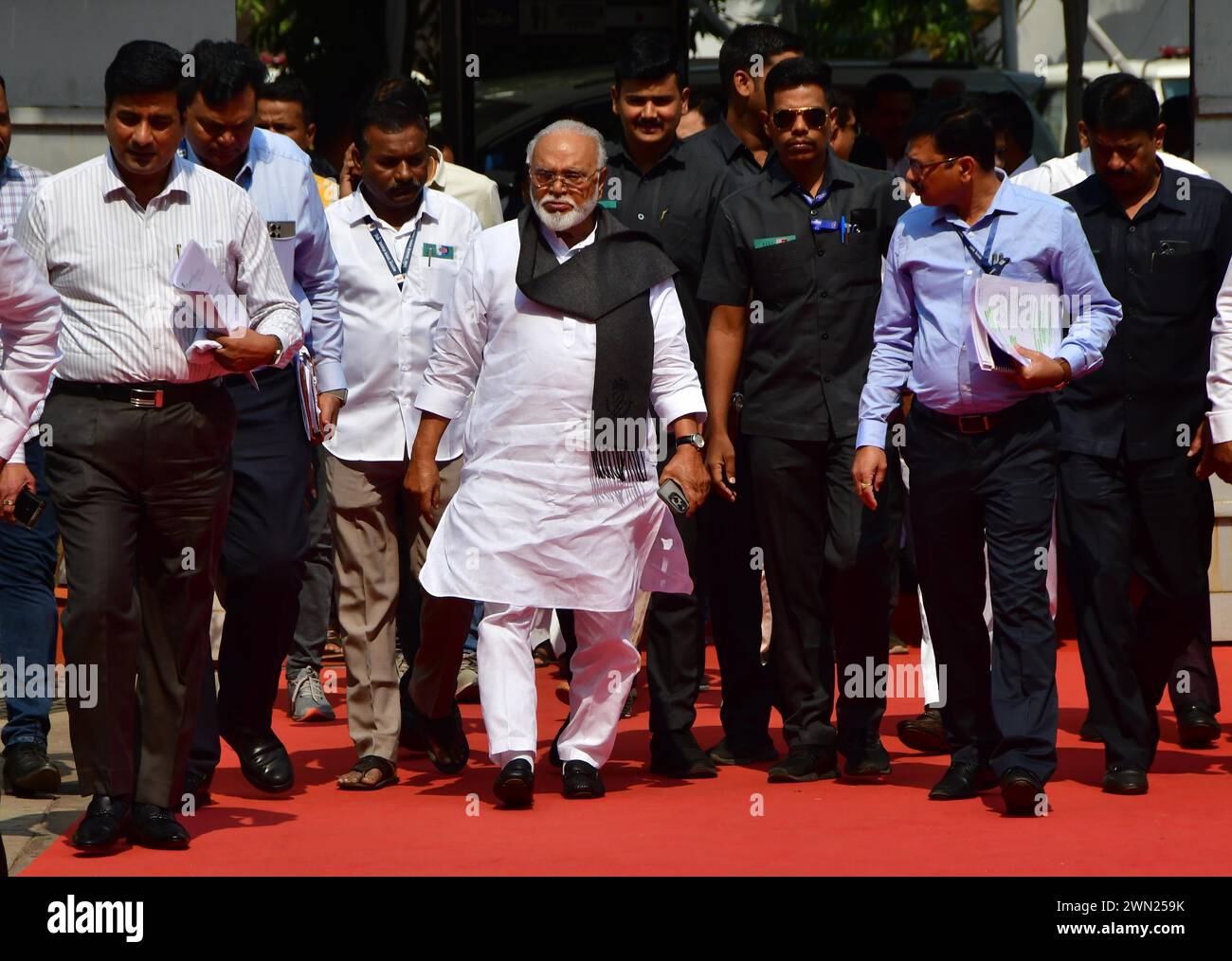 Mumbai, India. 28th Feb, 2024. MUMBAI, INDIA - FEBRUARY 28: NCP (Ajit ...