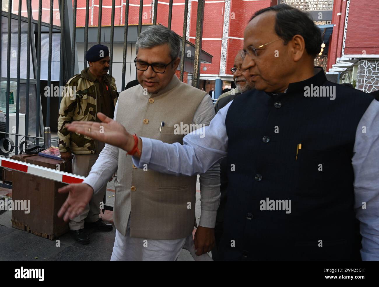 India. 28th Feb, 2024. NEW DELHI, INDIA - FEBRUARY 28: BJP delegation ...