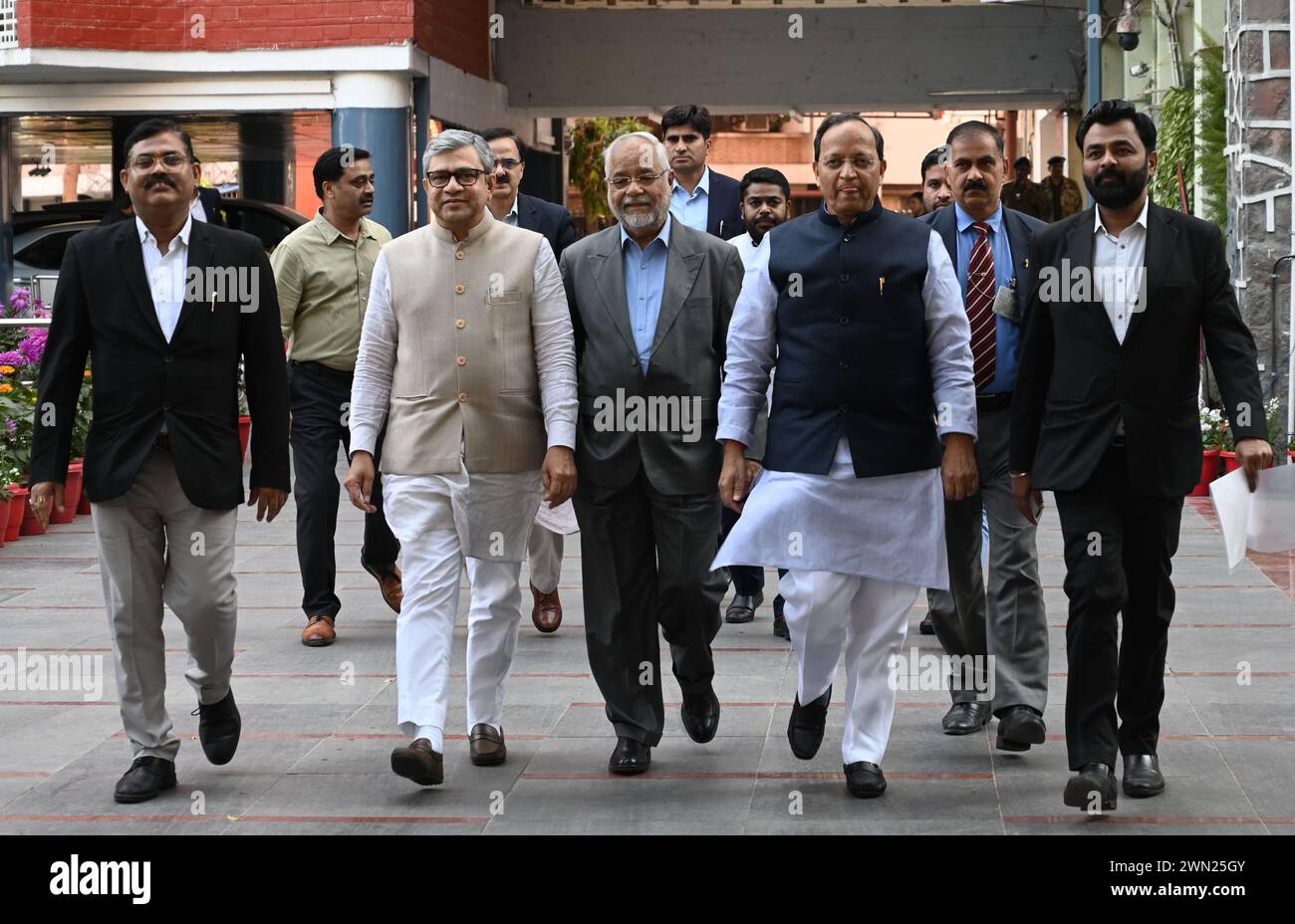India. 28th Feb, 2024. NEW DELHI, INDIA - FEBRUARY 28: BJP delegation ...