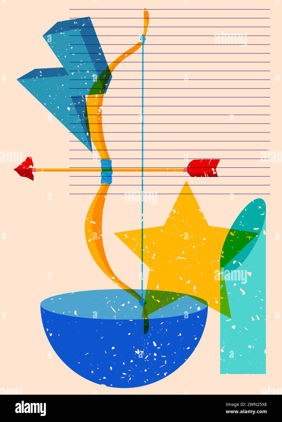 Ancient bow and arrow hi-res stock photography and images - Alamy