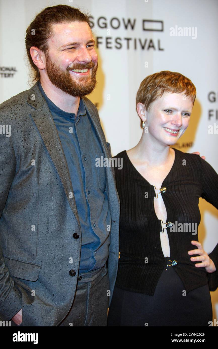 Glasgow, Scotland, UK. 28th February, 2024. Producer, Oliver Kassman ...