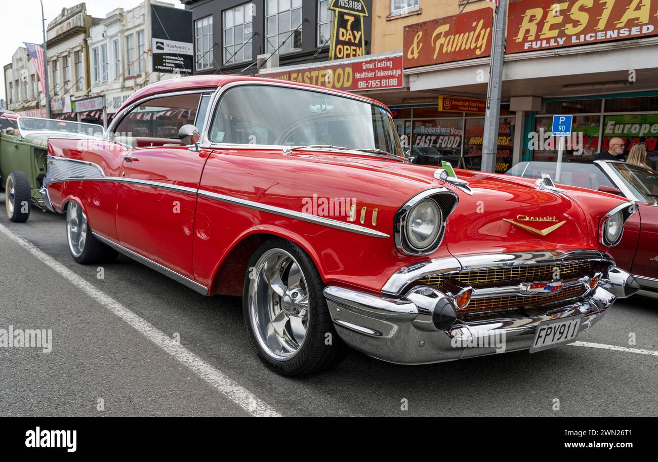 Classic Vintage, Custom, American Cars on display in Taranaki New ...