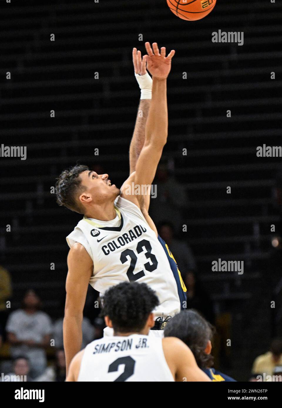 February 28, 2024: Colorado Buffaloes forward Tristan da Silva (23 ...