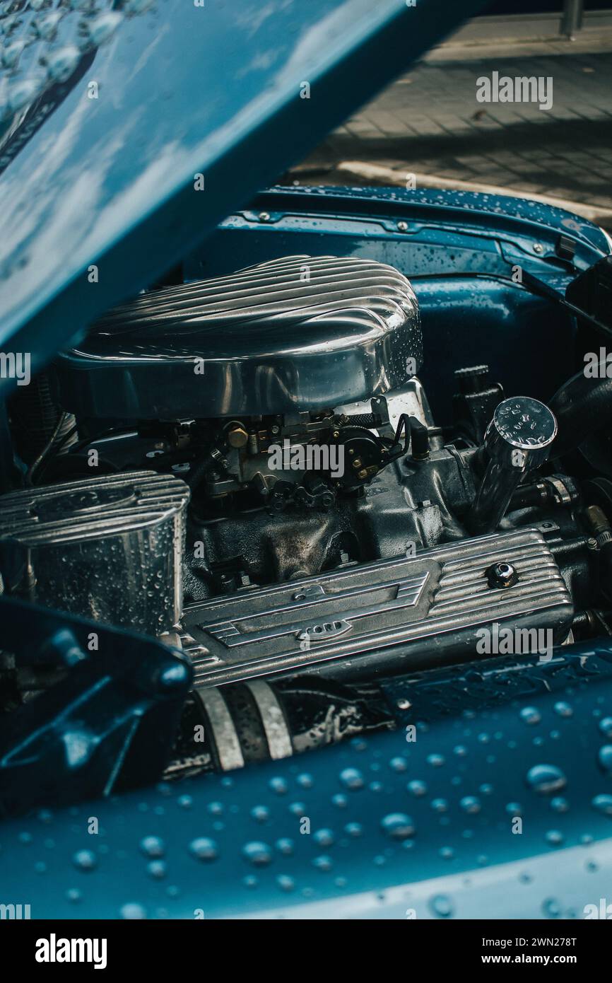 Thames, New Zealand, 24 November 2022, Beach Hop Car Rally: Detail shot ...