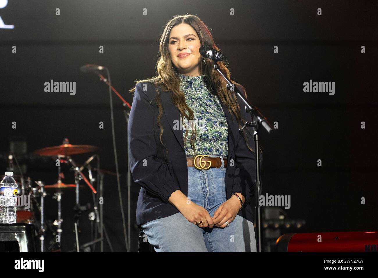 Hillary Scott of Lady A performs during Amazon Music Country Heat at ...