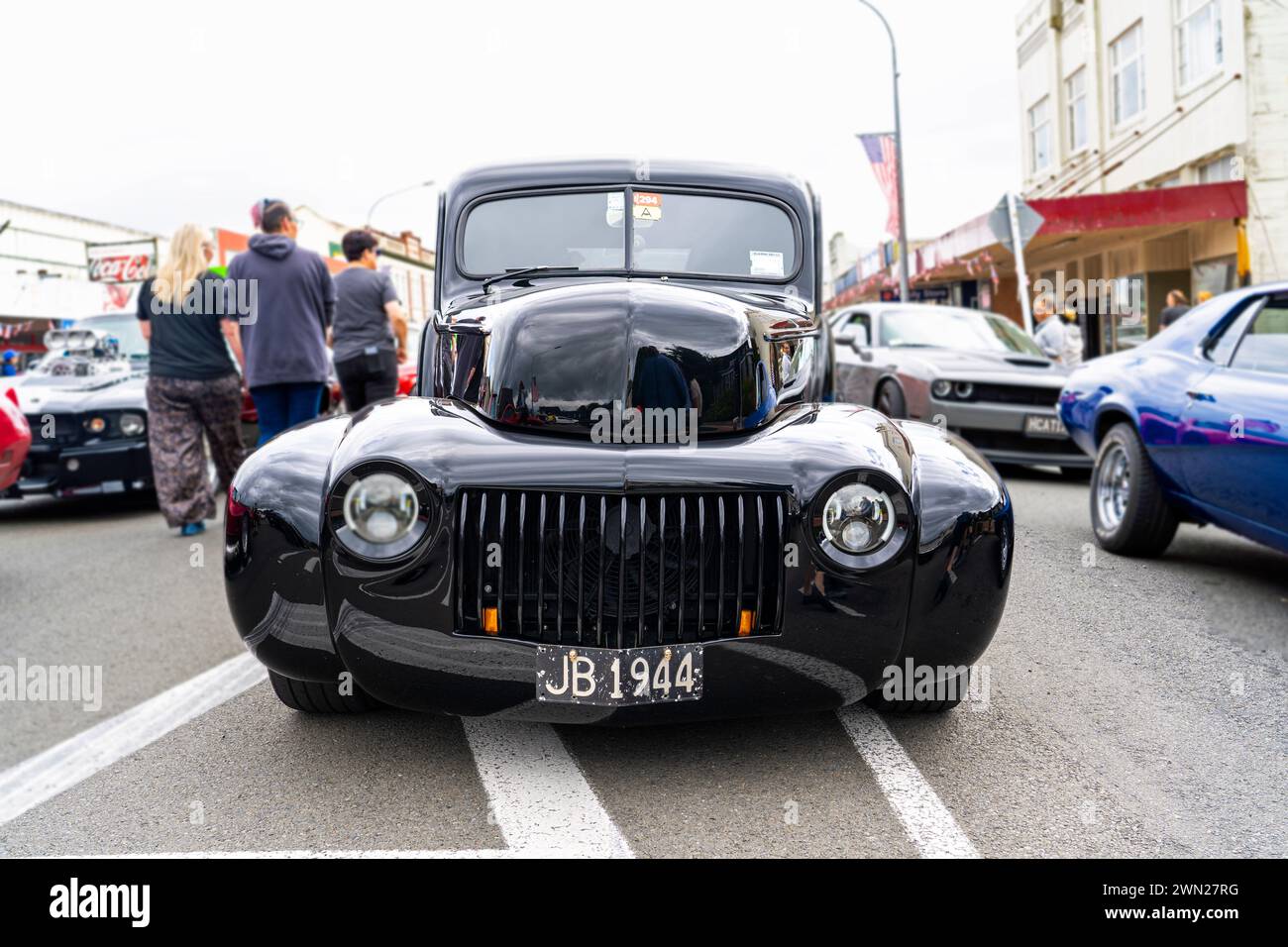 Classic Vintage, Custom, American Cars on display in Taranaki New ...