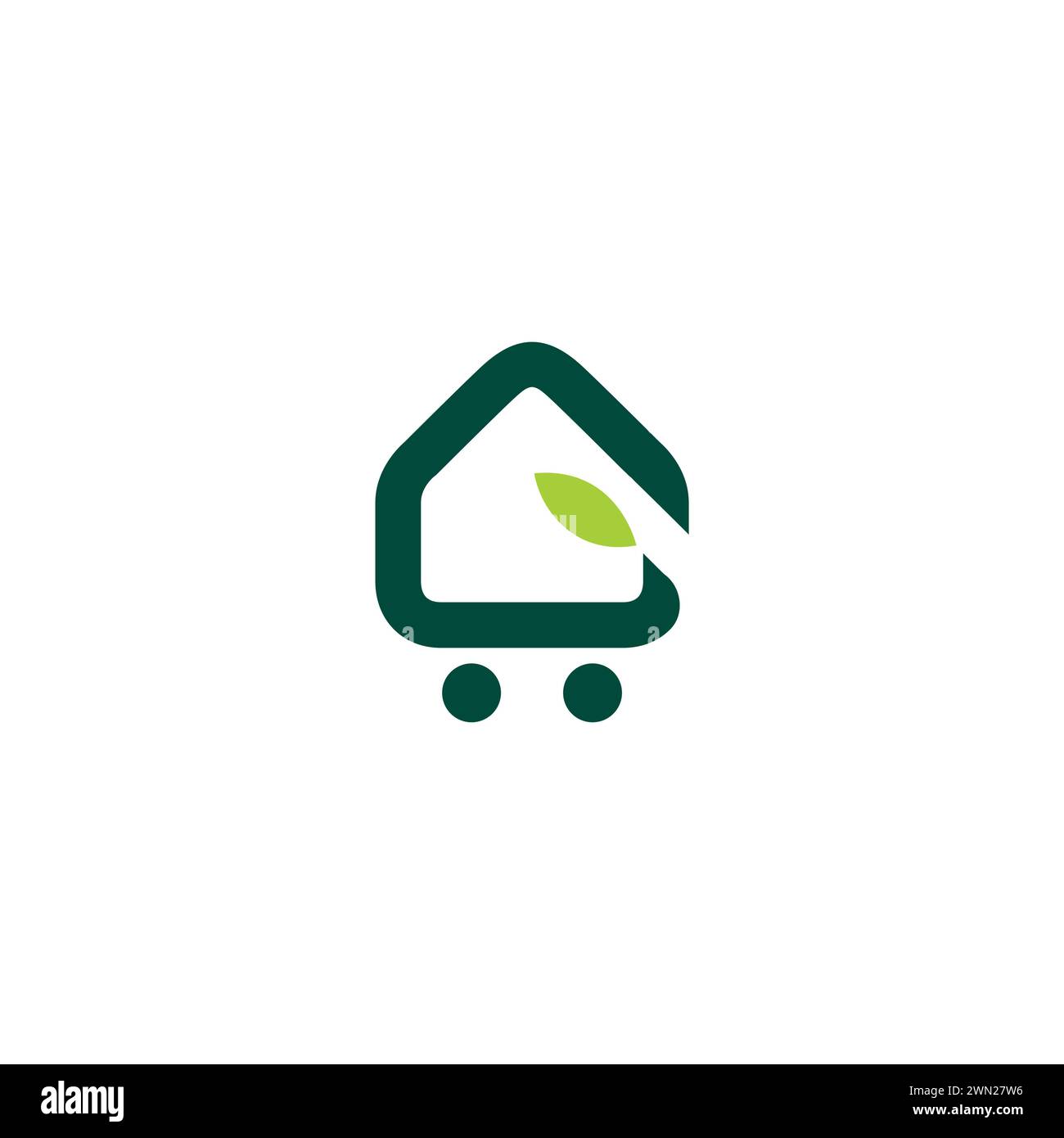 G Shop Logo. Letter G Icon. G leaf logo Stock Vector Image & Art - Alamy