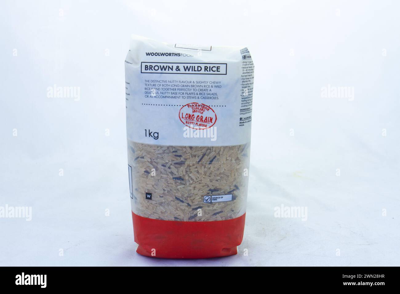 Johannesburg, South Africa - a bag of wild and brown rice from ...