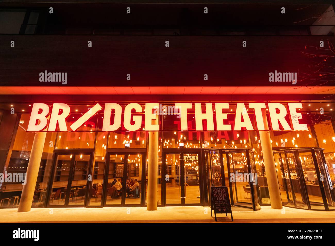 England, London, Southwark, The Bridge Theatre Stock Photo - Alamy